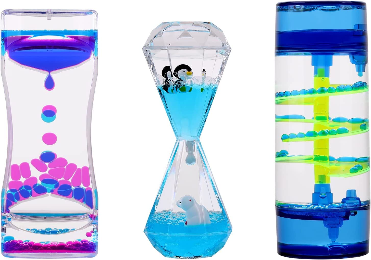 Syosi Liquid Motion Bubbler For Kids And Adults 3 Pack | Desertcart INDIA