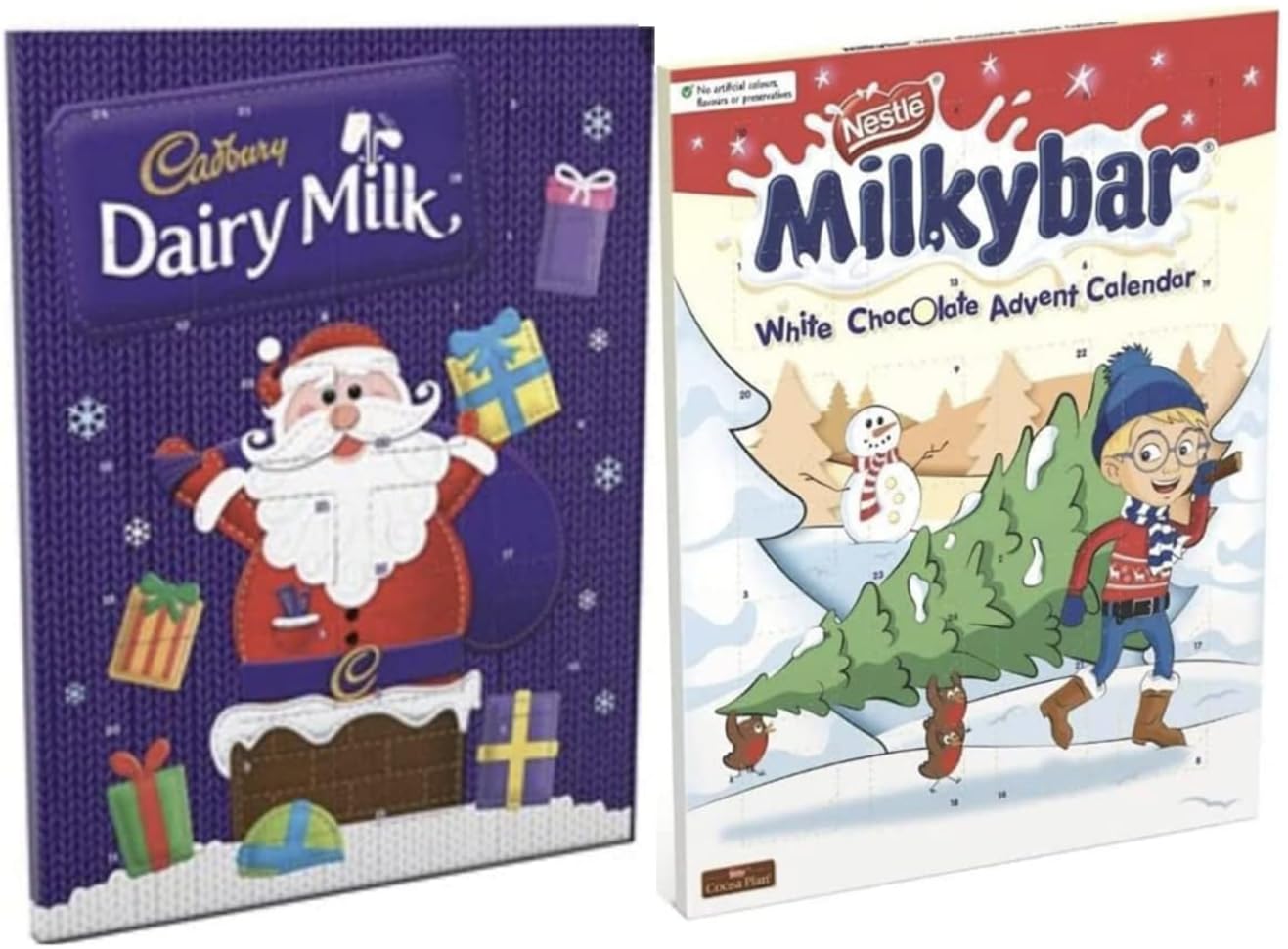 Christmas Chocolate Advent Calendar - 24 Days Countdown to Christmas ...
