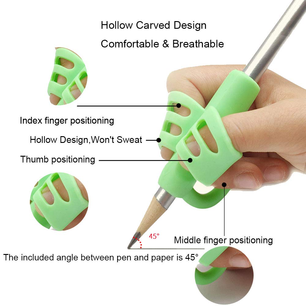 Snapklik.com : BUSHIBU Pencil Grips For Kids Handwriting, Toddler ...