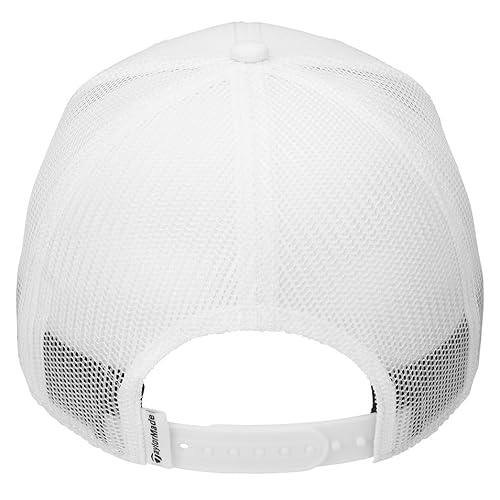 TaylorMade Lifestyle Retro Trucker Cap, 2024 White - Yorkshire Outdoor Activity Park