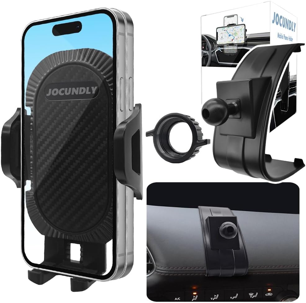 Amazon.com: JOCUNDLY Car Phone Mount 2019-2024 Mazda 3 [Thick Case ...