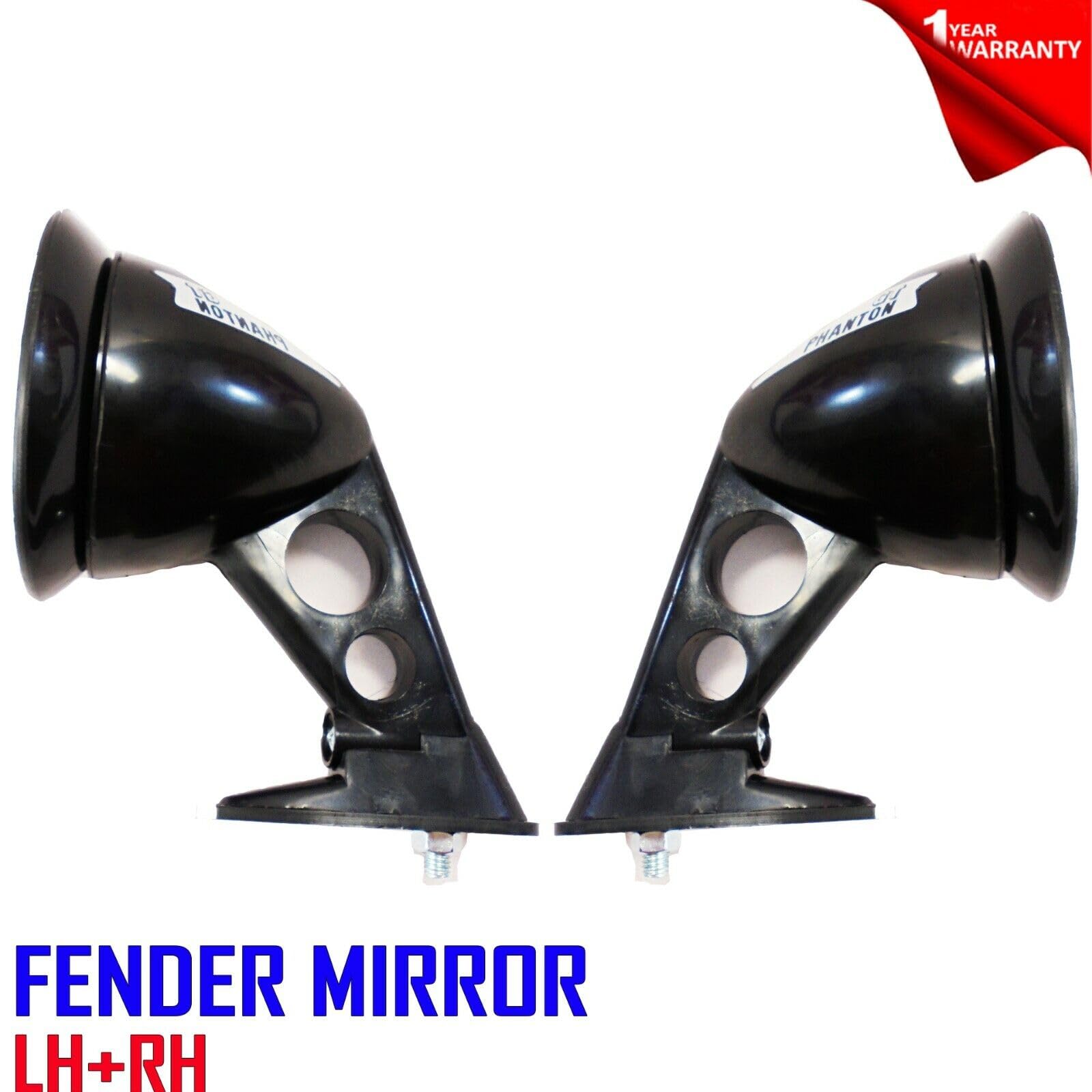 Fender Mirrors Carbon Fiber Fender Mirror Set By RS Start For Datsun