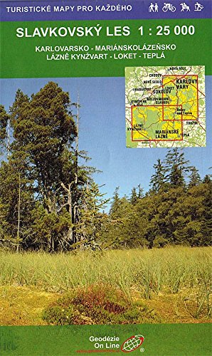 Verlag Geodézie On Line: Karte Kaiserwald zw. Karlsbad, Marienbad und ...