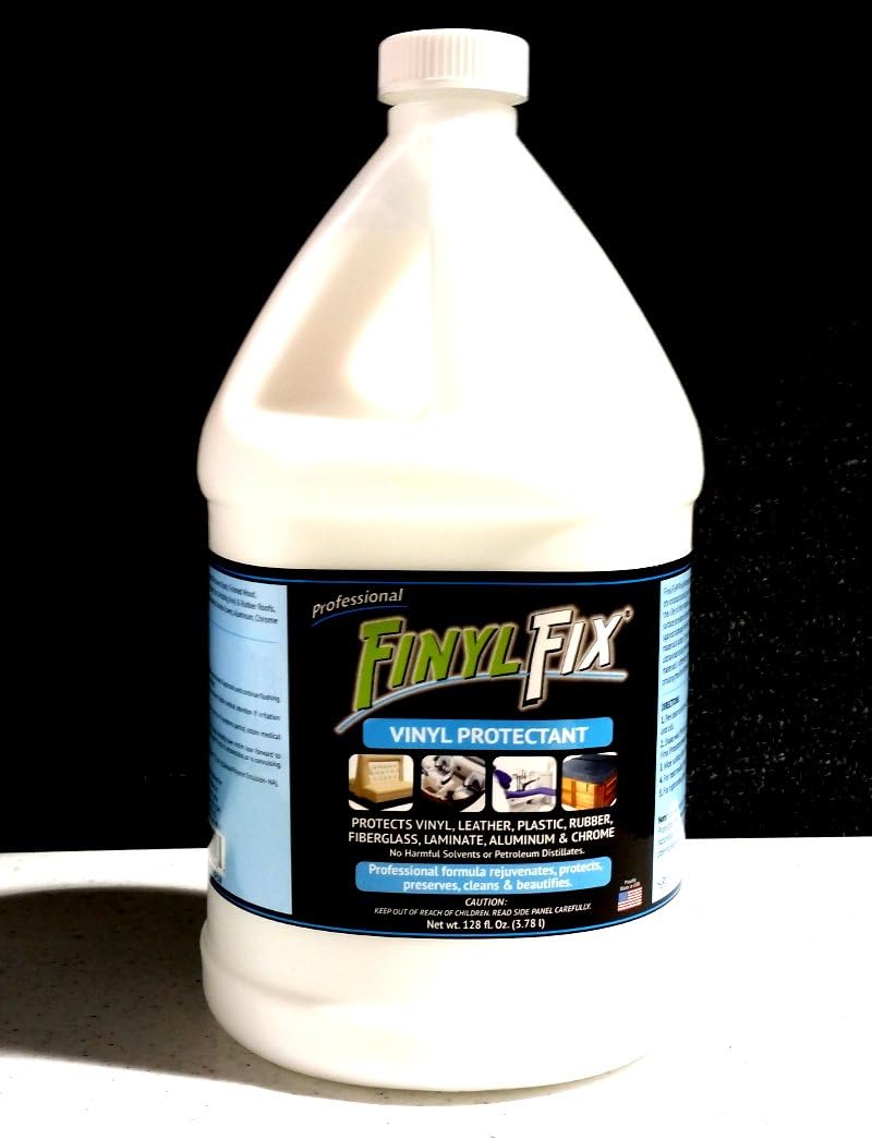 Amazon.com: Finyl Fix Vinyl Protectant Gallon Jug : Automotive