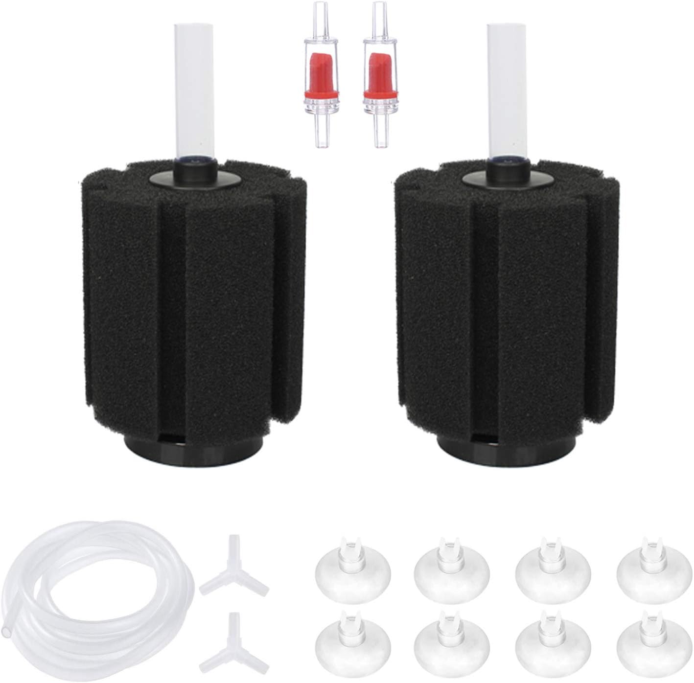 ALEGI Aquarium Sponge Filter for 20 Gallon Fish Tank, Betta, Nano ...