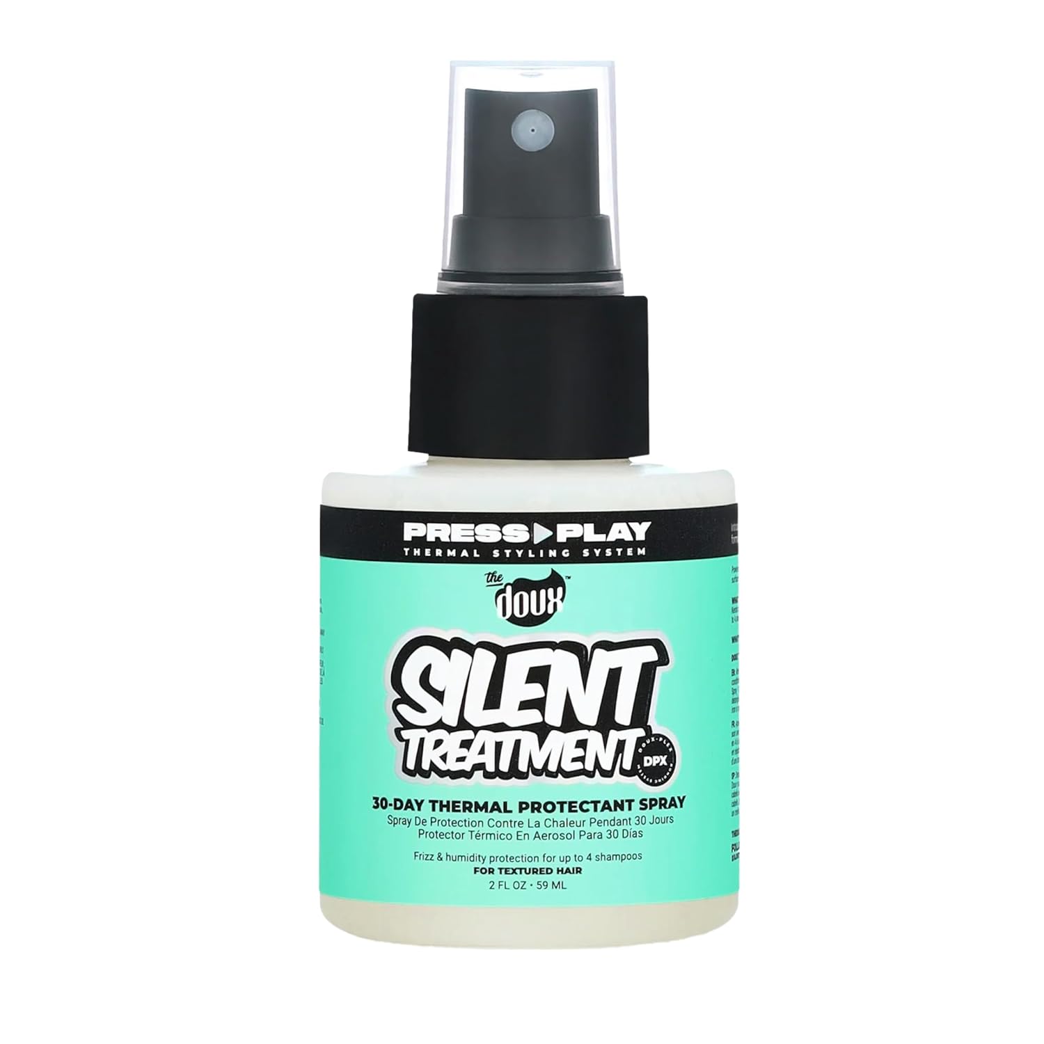 Amazon.com: The Doux SILENT TREATMENT Anti-Frizz Heat Protectant Spray ...