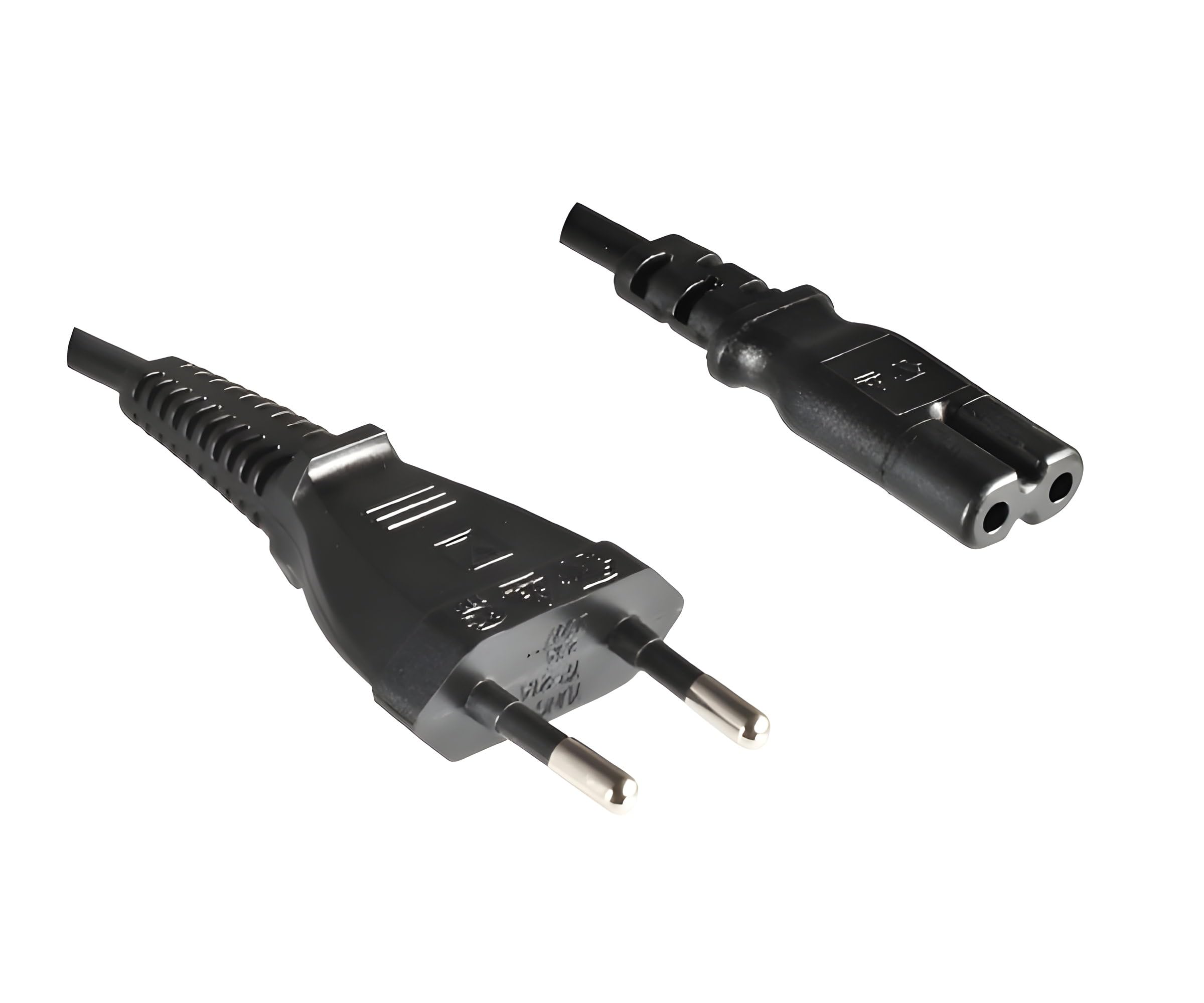 DINIC Stromkabel, Netzkabel Euro-Stecker auf C7 2-pin Euro-8: Amazon.de ...