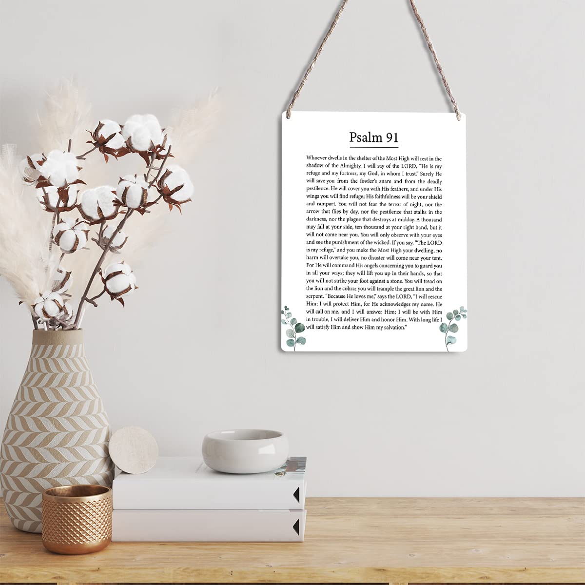 Snapklik.com : Inspirational Bible Verse Signs Wall Decor Religious ...