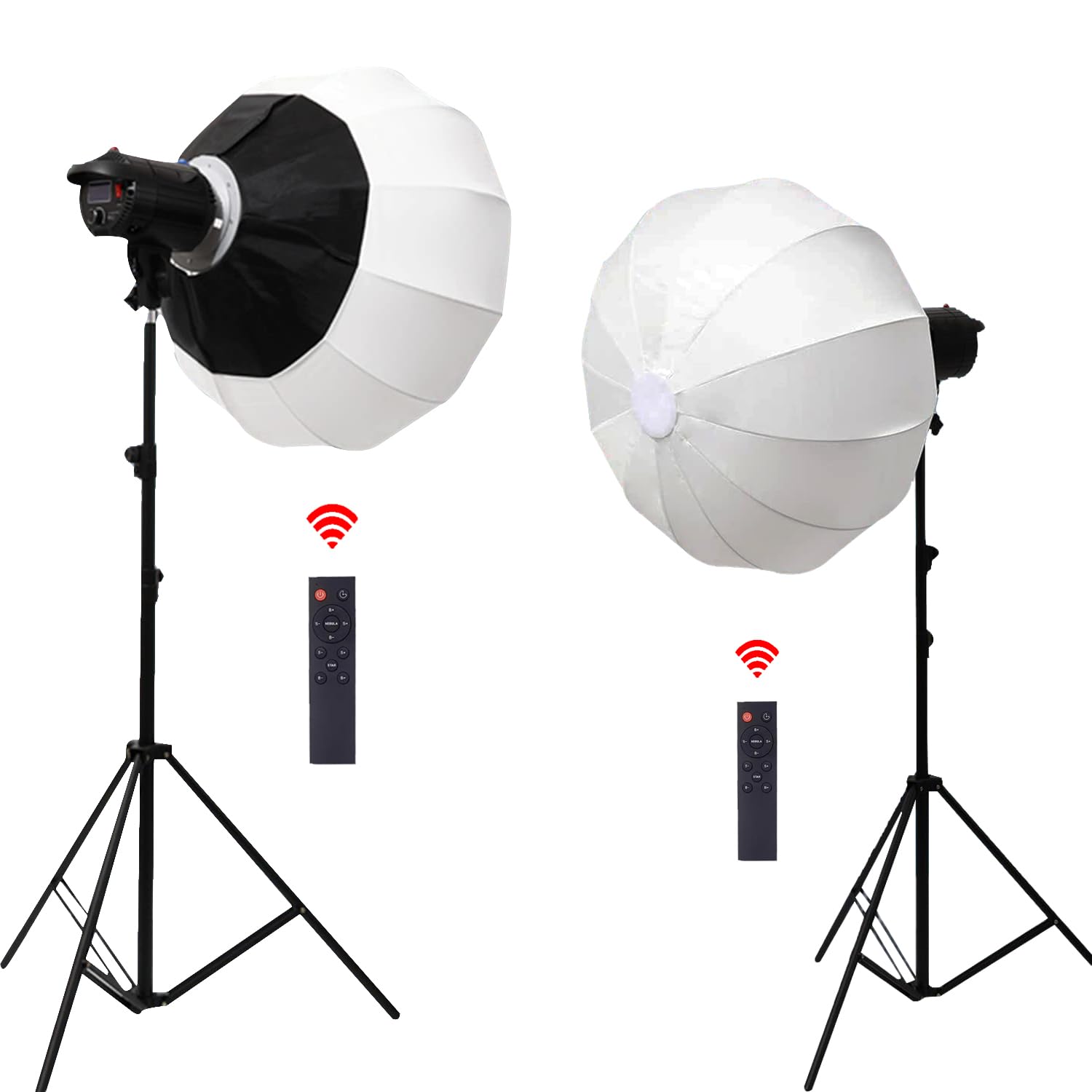 GIFTMAX Professional LED Lantern SoftBox Soft Light Modifier with 9ft ...