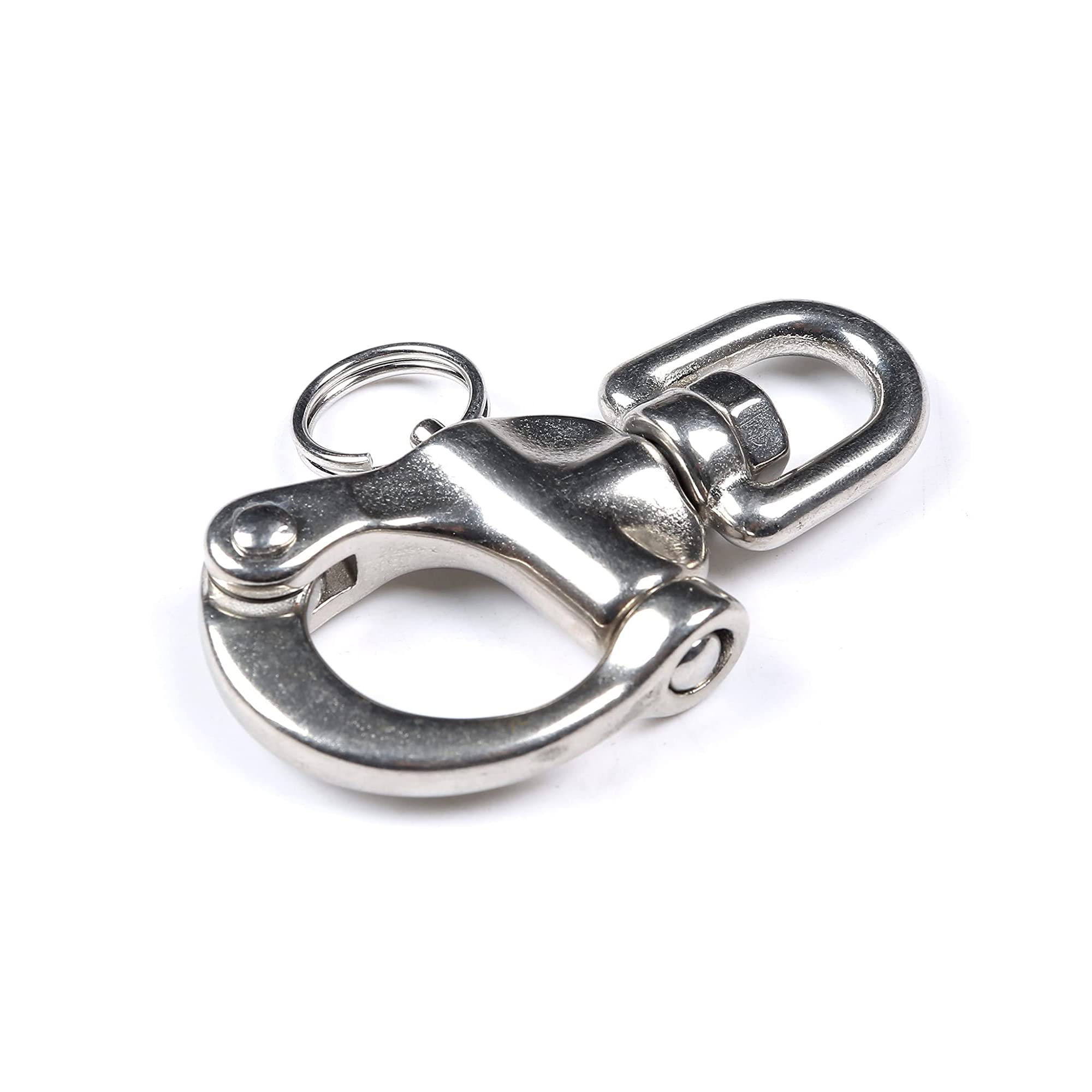 Snapklik.com : Swivel Eye Snap Shackle Quick Release Bail Rigging Clip ...