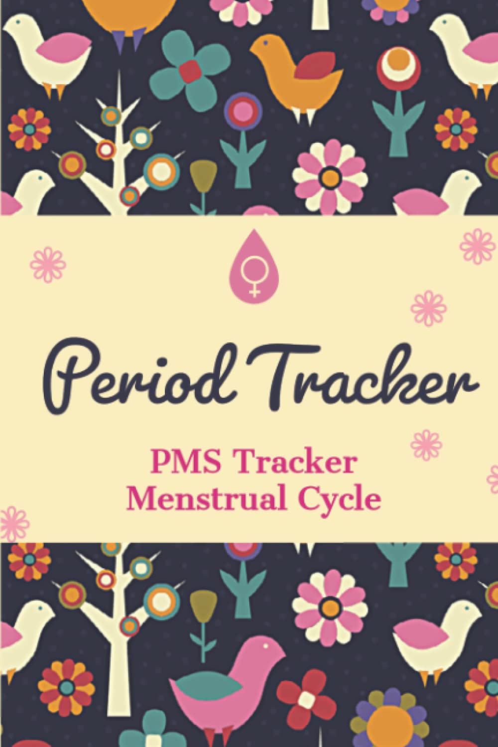 Period Tracker: PMS Tracker | Menstrual Cycle Journal | 4 Years Monthly ...