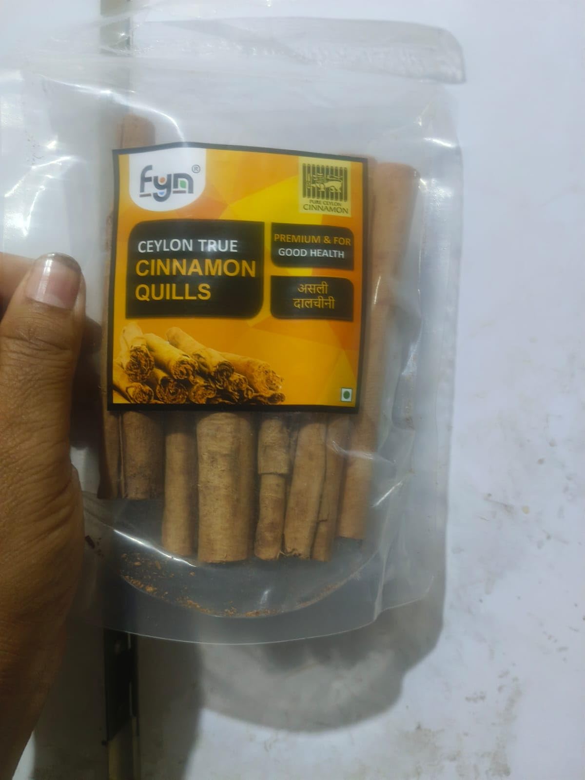 FYN Ceylon Cinnamon Powder (200g) - Authentic True Sri Lankan Dalchini ...