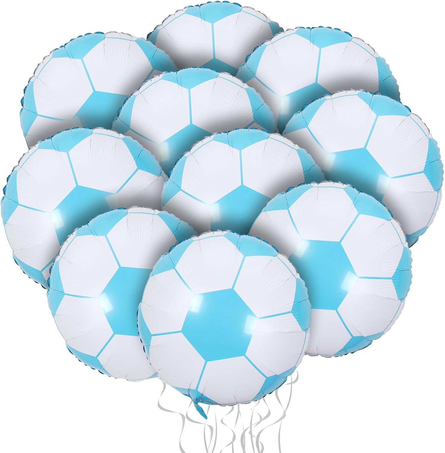 Amazon.com: 10 PCS Soccer Balloons, Soccer Balloons for Birthday Baby ...