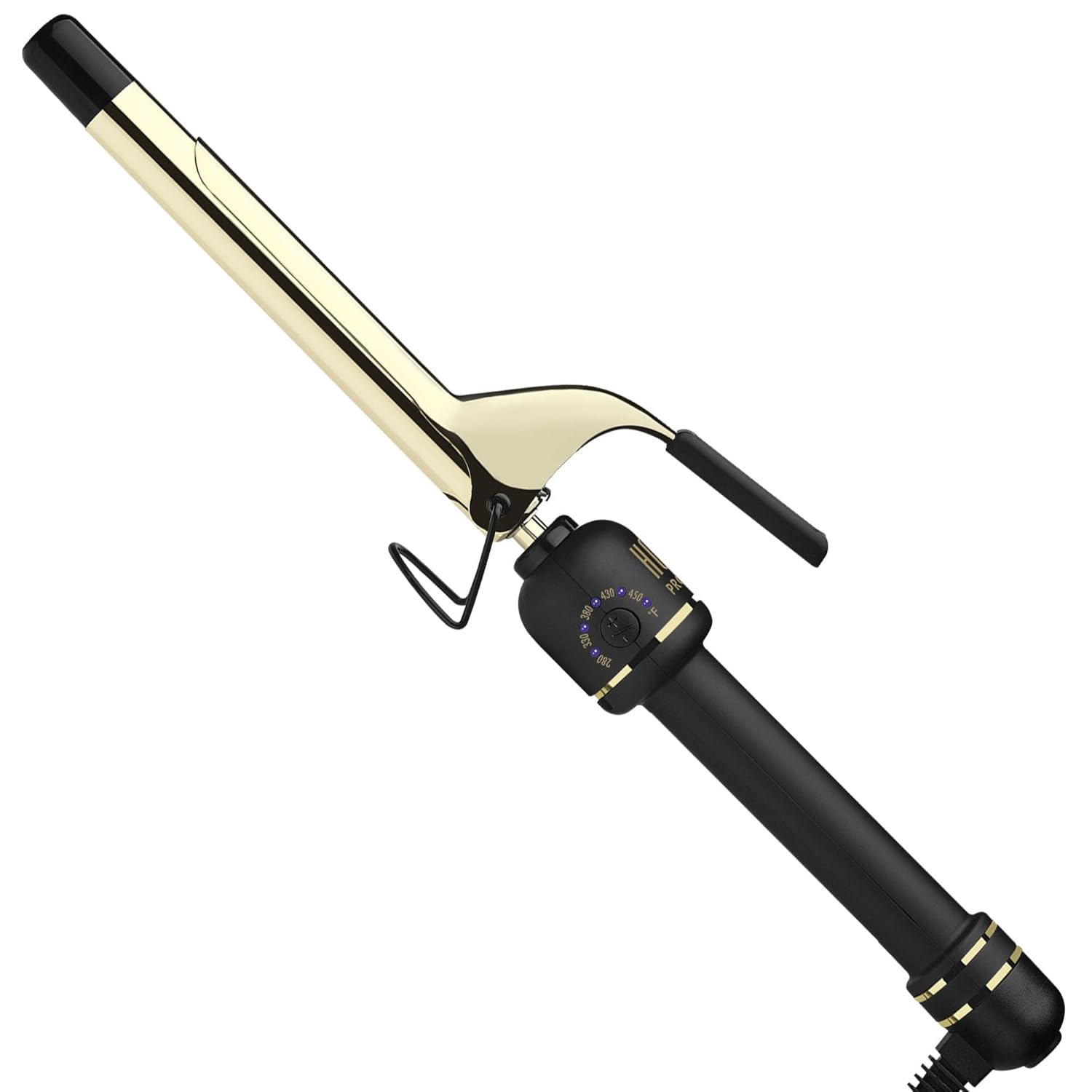 Amazon.com: HOT TOOLS New and Improved 24K Gold Professional 3/4" Extended Barrel Curling Iron ...