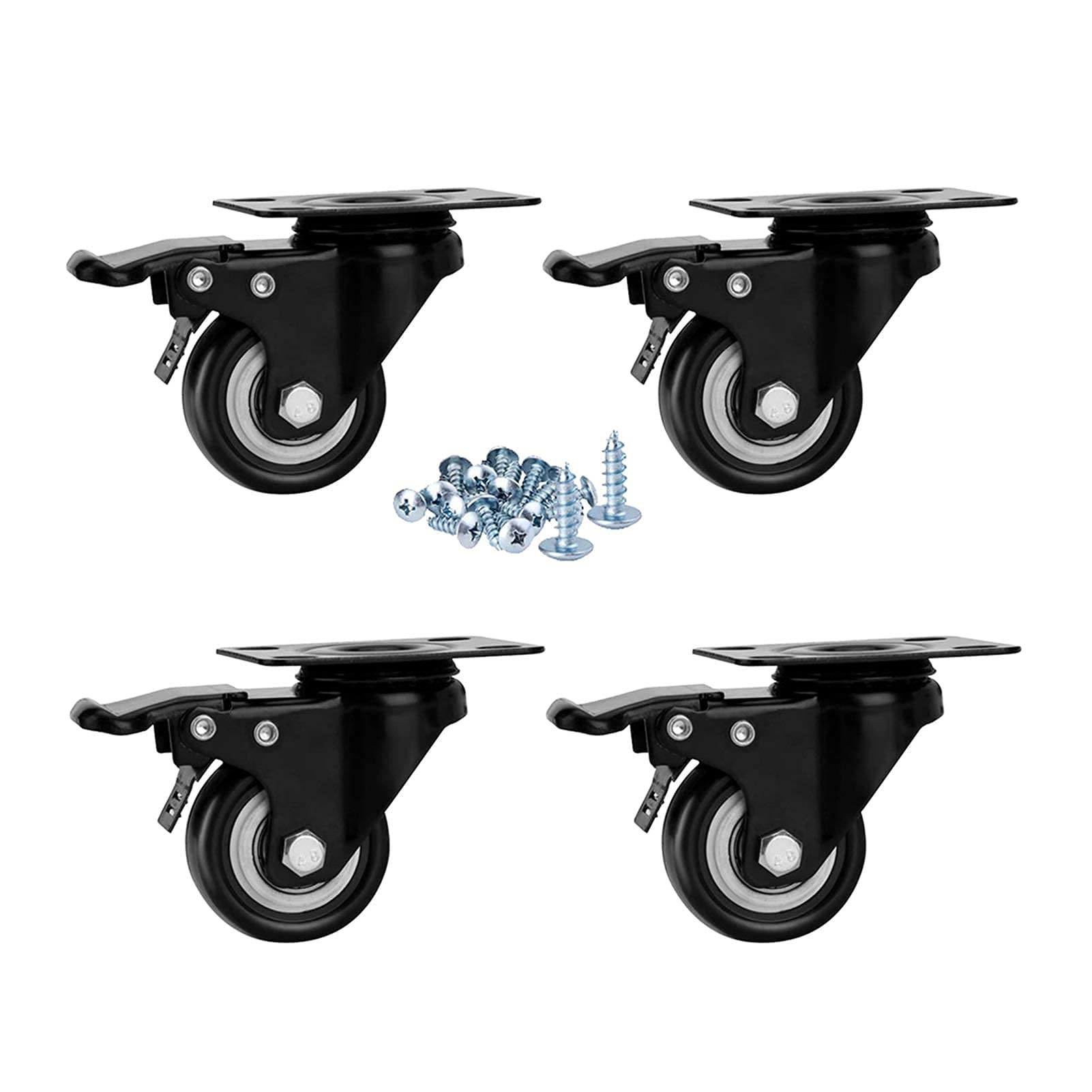 Swivel Caster Wheels Set Caster Wheels Set Of 4 Casters | Desertcart GB