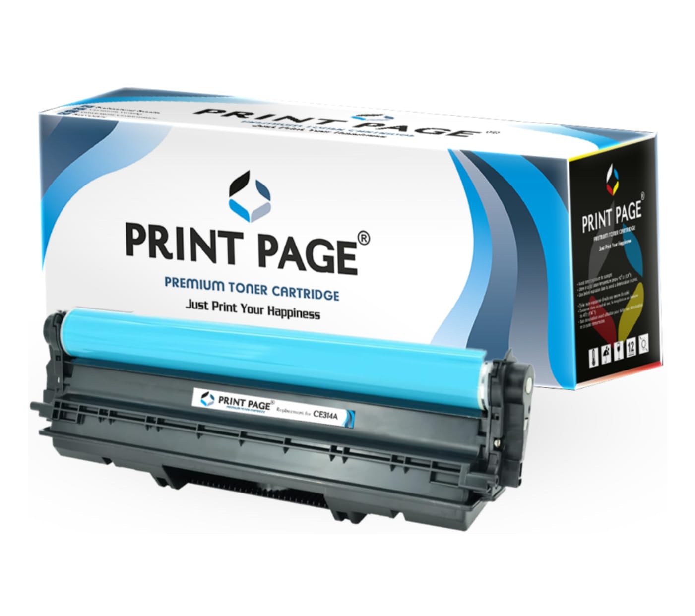 Print Page 126A Imaging Drum Unit Compatible for CE314A for Color LJ ...