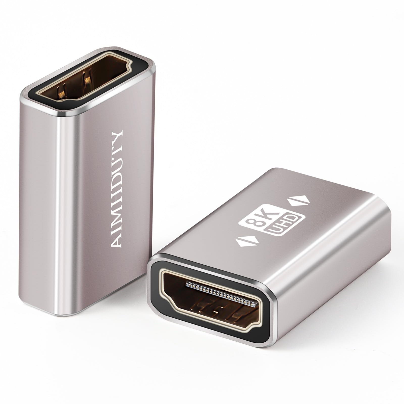 Amazon.com: HDMI Female to Female Adapter 8K, HDMI Coupler 2-Pack, HDMI ...