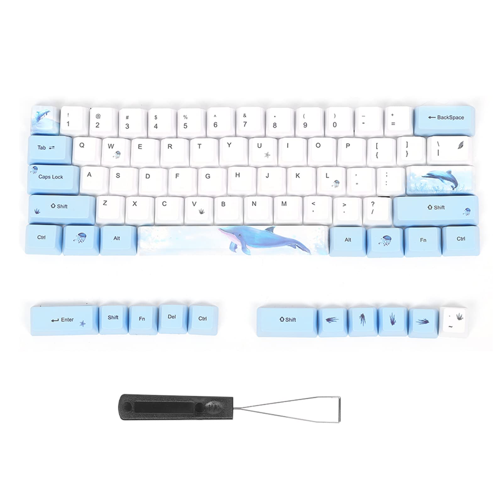 (Only Keys) DIY Replacement Keys, Custom Keyboard Keys, 73 PBT ...