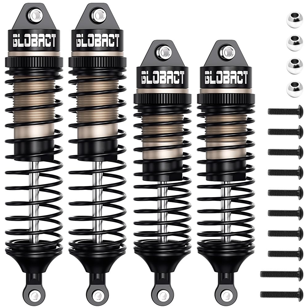 Amazon.com: AIYIHOBBY Aluminum RC Oil Shocks Adjustable Front & Rear ...
