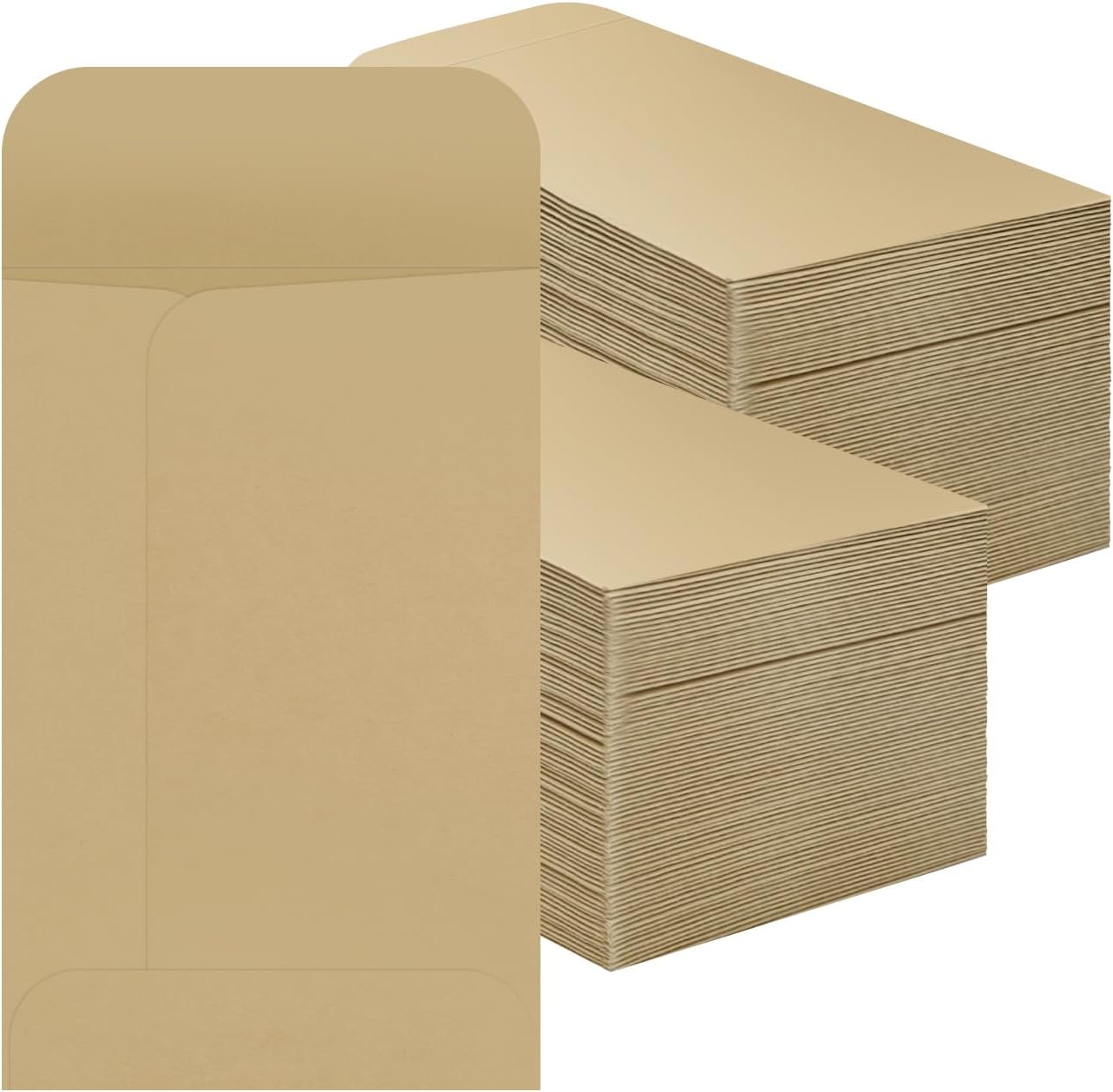 Amazon.com: SNHOHIAK 200 Pack Coin Envelopes 2.35“ × 3.5 ", kraft paper ...