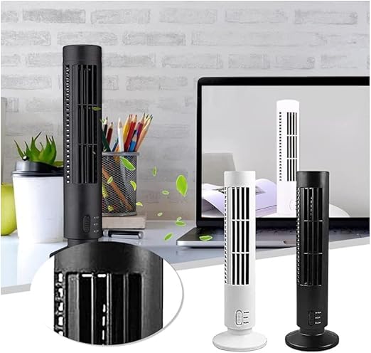 Amazon.com: Summer Tower Fan, USB Rechargeable Tower Electric Fan ...