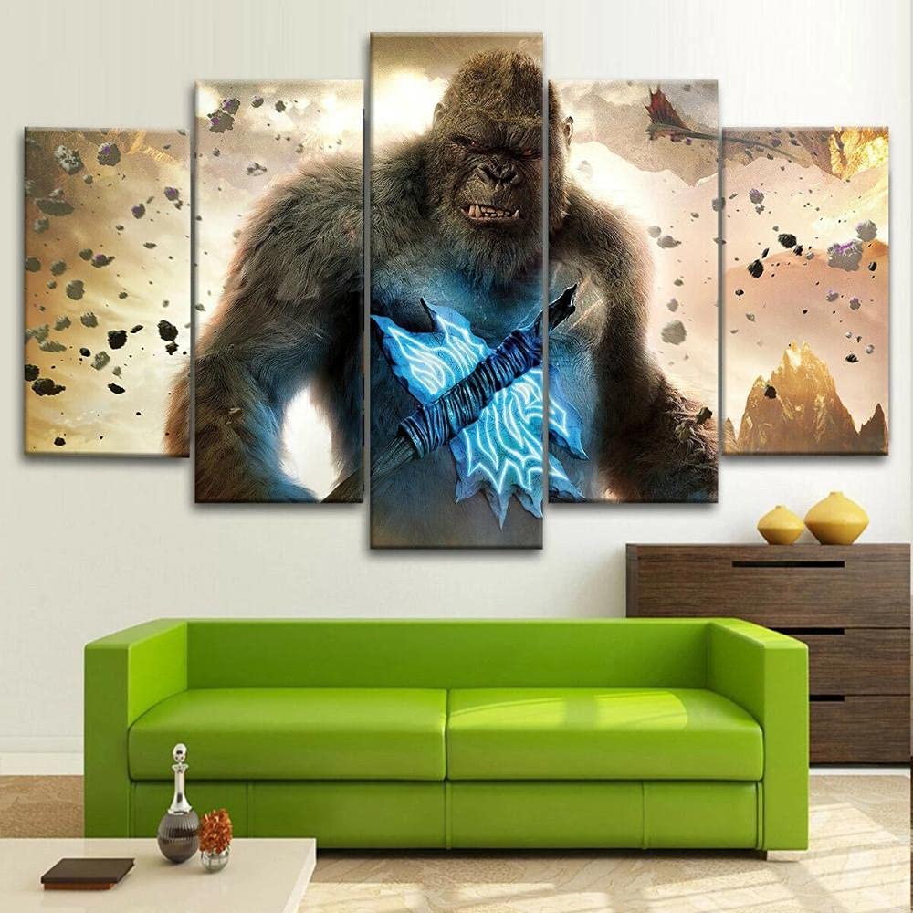 Gorilla Fighting Drawing