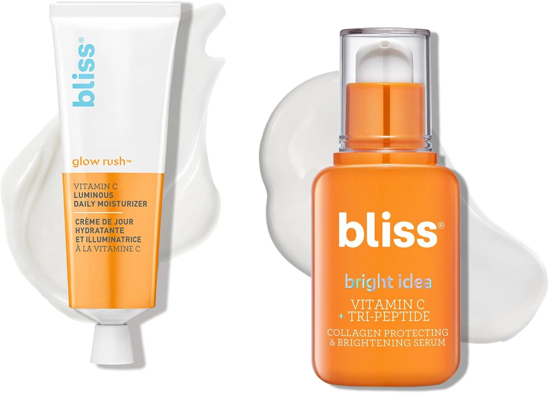 Amazon.com: Bliss Bright Idea Vitamin C + Tri-Peptide Brightening Serum - 1 Fl Oz - Hydrating ...