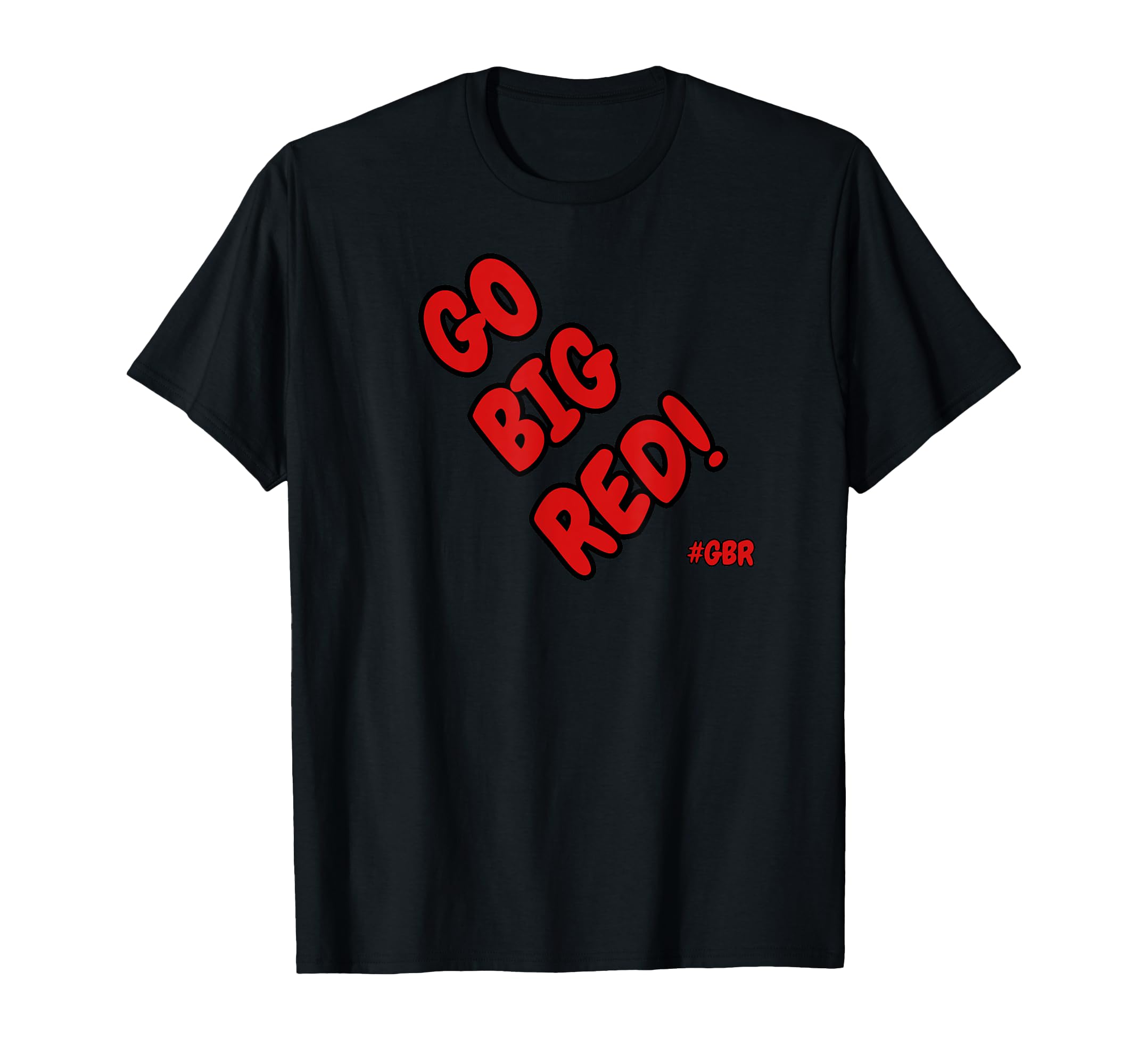 Amazon.com: Go Big Red! #GBR Nebraska T-Shirt : Clothing, Shoes & Jewelry