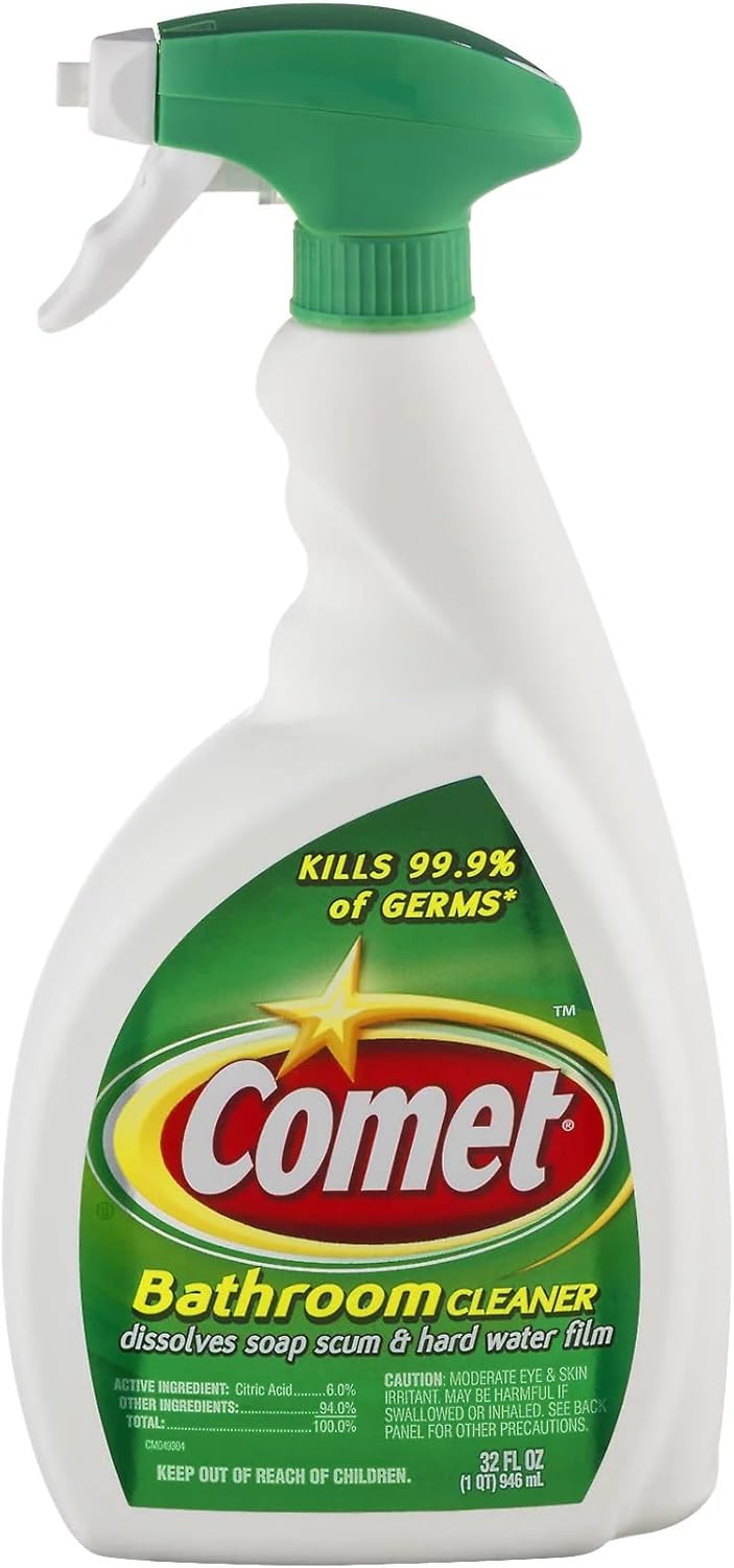 Amazon.com: Comet Spray limpiador de baño - 32 oz - paquete de 2 ...