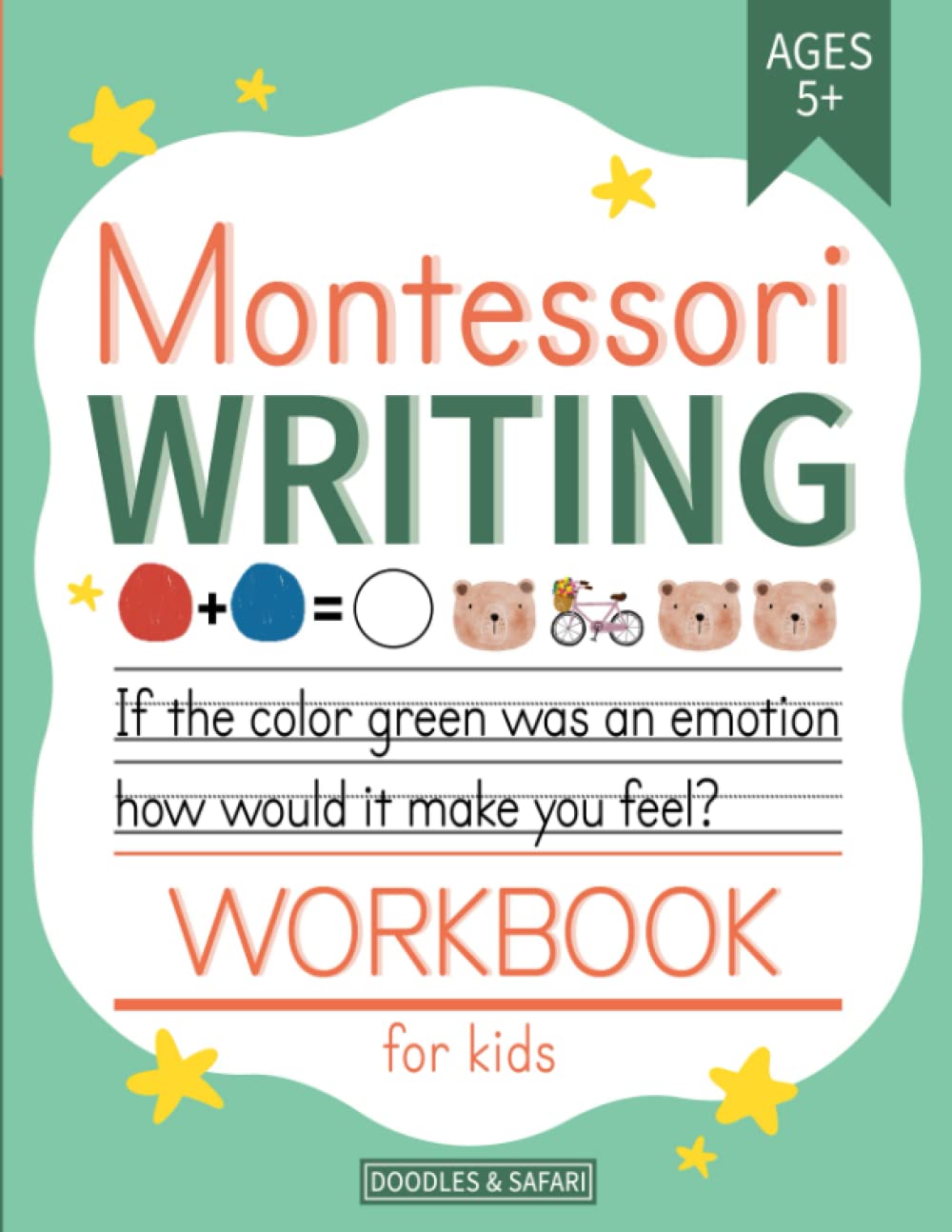 Montessori Writing Workbook for Kids: Fun Creative Writing Prompts and ...