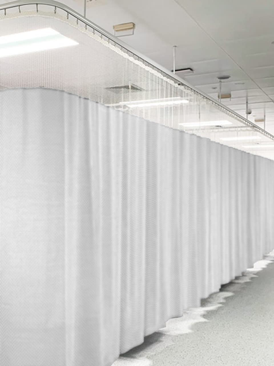 Buy AURA FAB - Premium Hospital/ICU Curtains - 1 Year Warranty (White ...