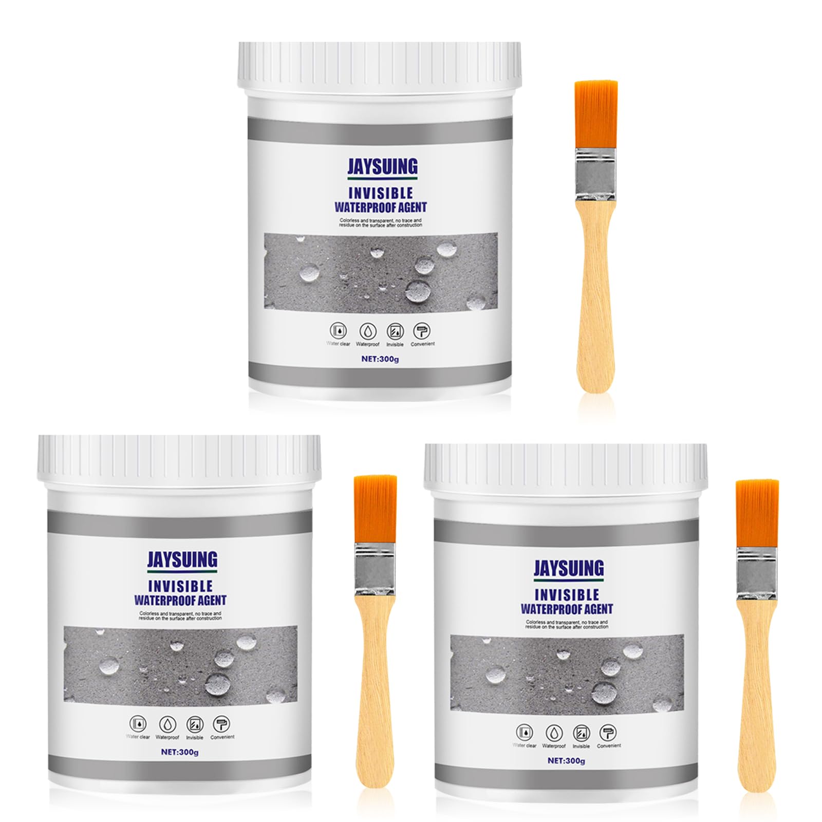 Forhome 900g Transparent Waterproof Coating Agent, Invisible Waterproof ...