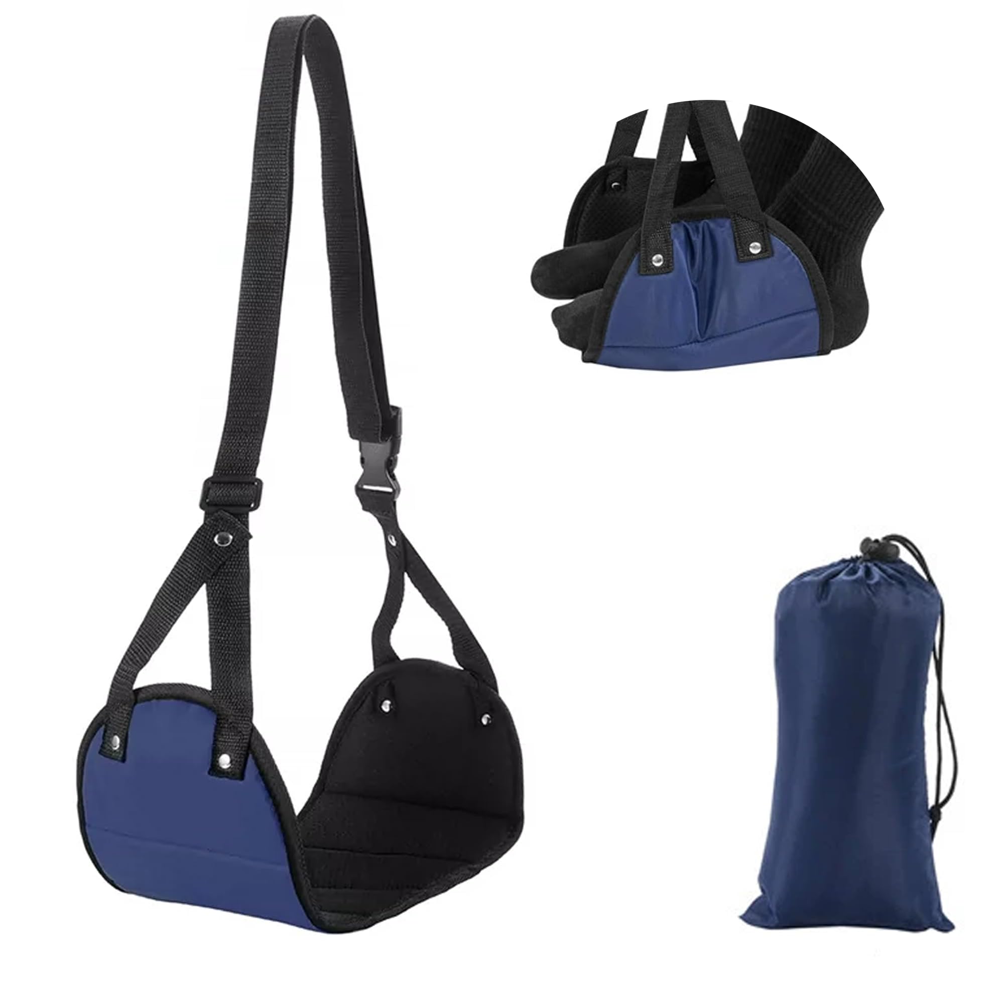 Buy Airplane Foot Rest Plane Travel Essentials Foot Hammock for Flight ...