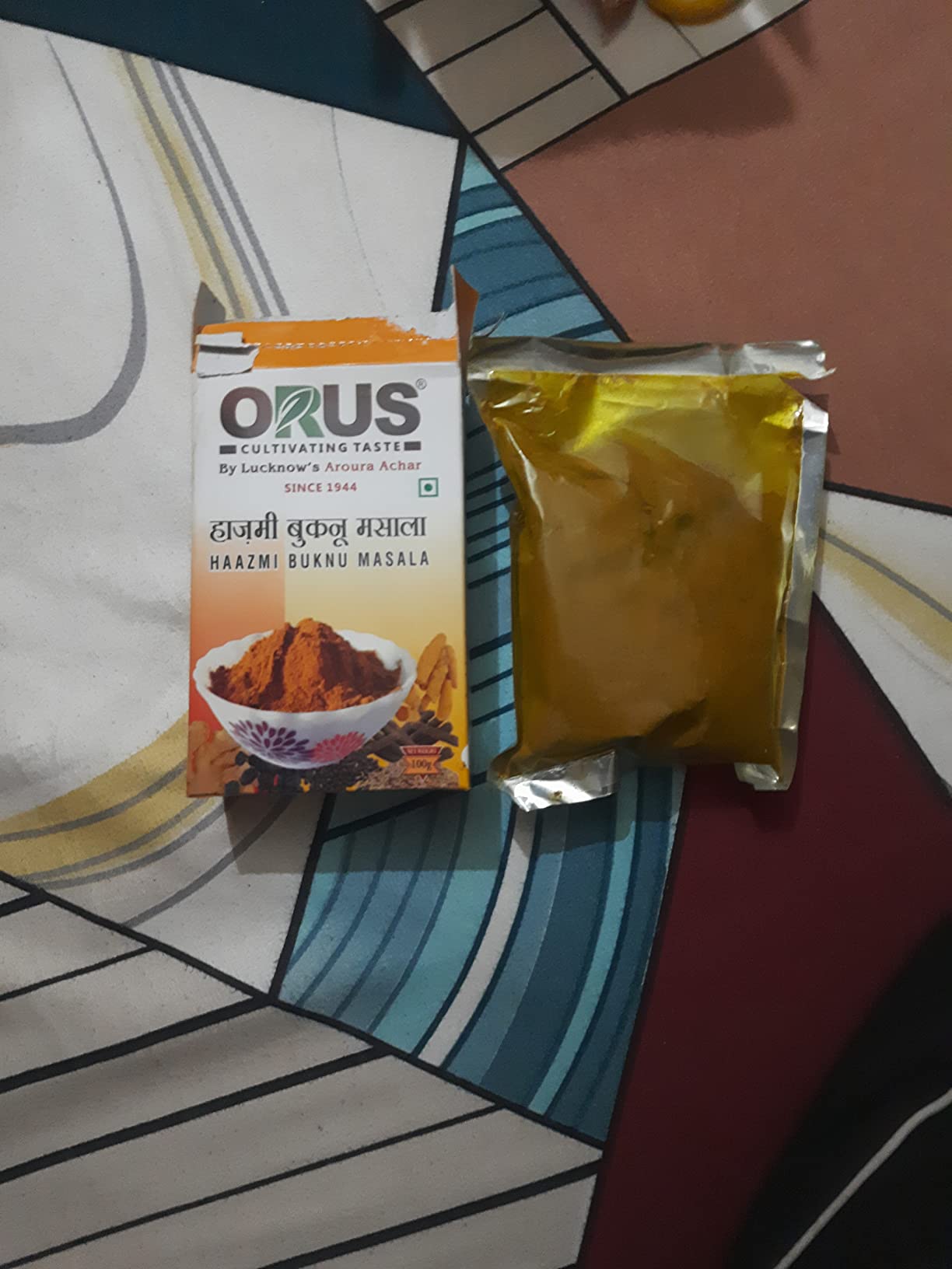 Orus Buknu Natural Pure Masala Powder 100G, Vegetable Masala : Amazon ...