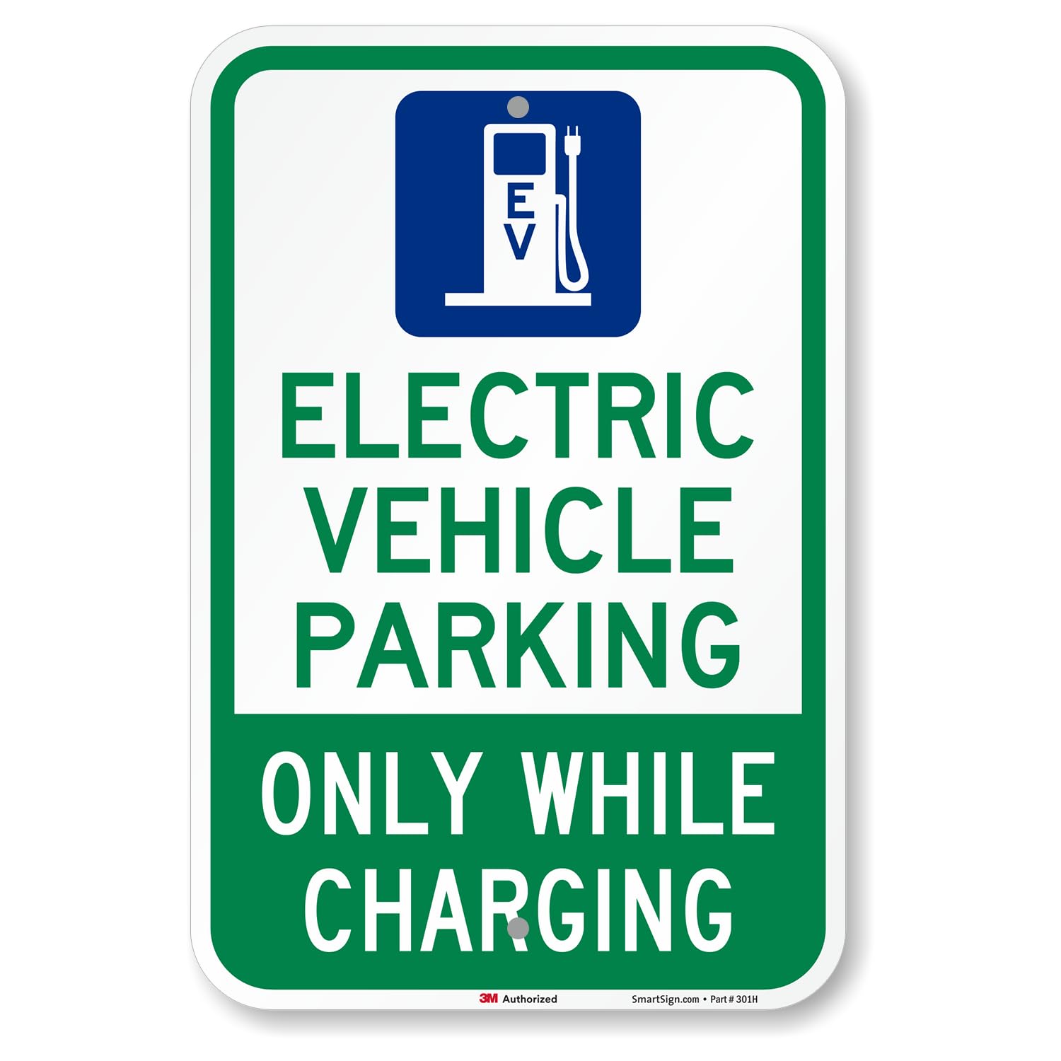 Amazon.com: SmartSign 18 x 12 inch “Electric Vehicle Parking - Only ...