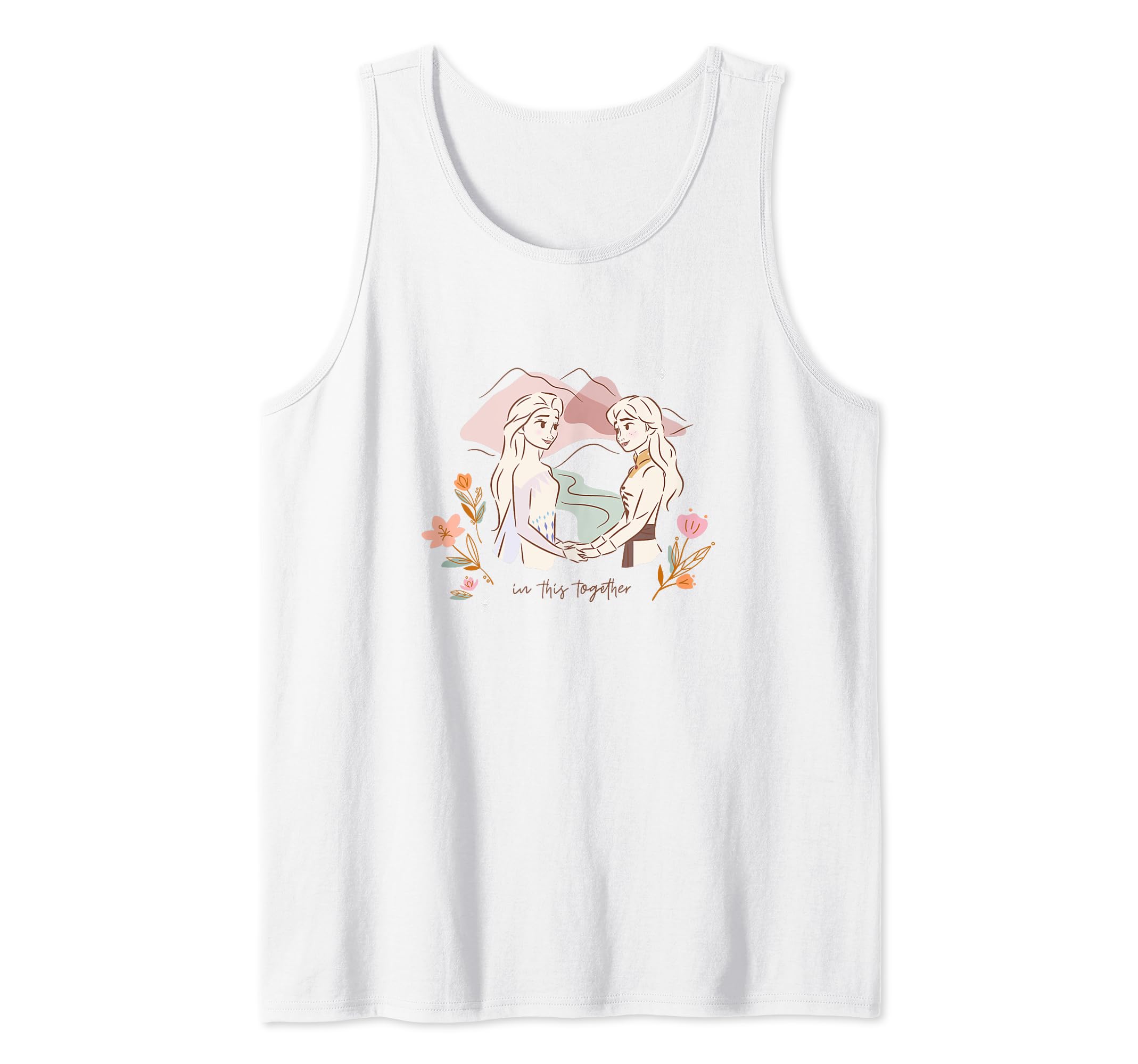 Amazon.com: Disney Frozen Elsa And Anna In This Together Chest Portrait ...