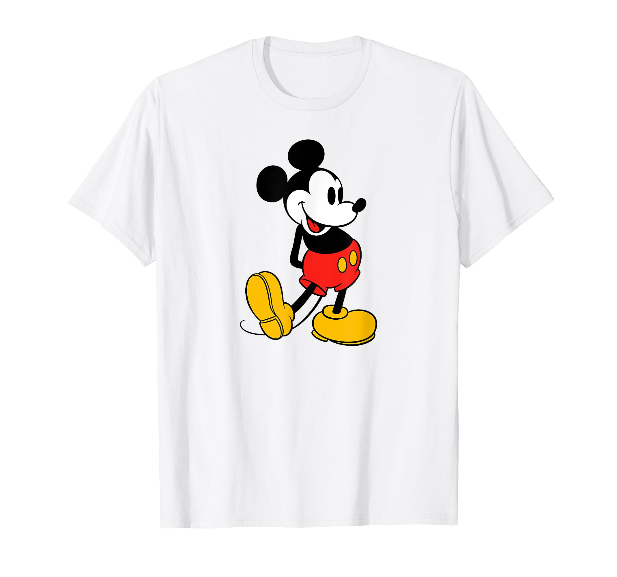 Amazon.com: Disney Classic Mickey Mouse T-Shirt : Clothing, Shoes & Jewelry