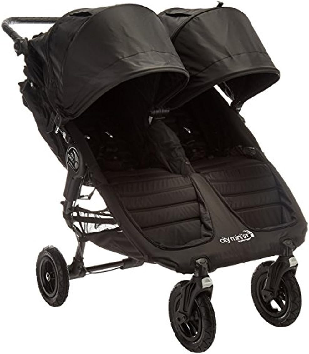 Amazon.com : Baby Jogger City Mini GT2 Double Stroller, Black : Baby