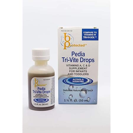 Amazon.com: 3 Pack Pedia Tri-Vite Drops 50 mL : Health & Household