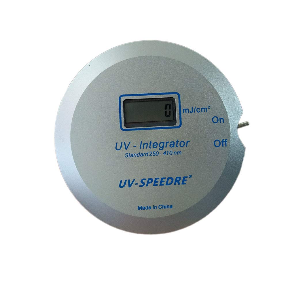 wellveus UV Integrator UV Energy Detector Meter Energy Tester for ...