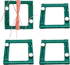 Amazon.com: CDIYTOOL 4Pcs Green Plastic Adjustable Tassel Maker Tool ...