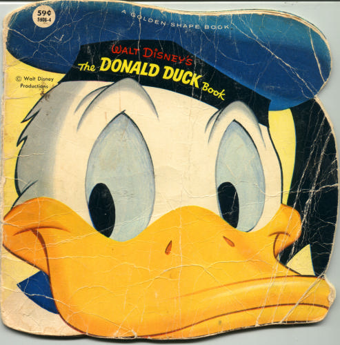 Walt Disney's The Donald Duck Book (A Golden Shape Book): Daphne Davis ...