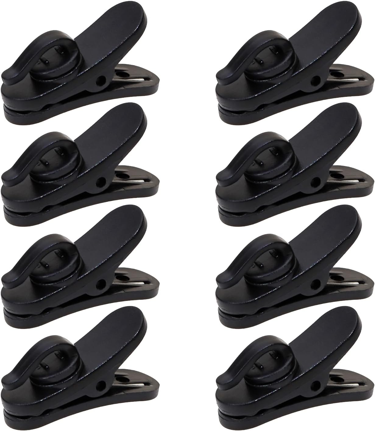 Amazon.com: Mini Skater 1 Inch Small Plastic Rotate Earphone Clips for ...