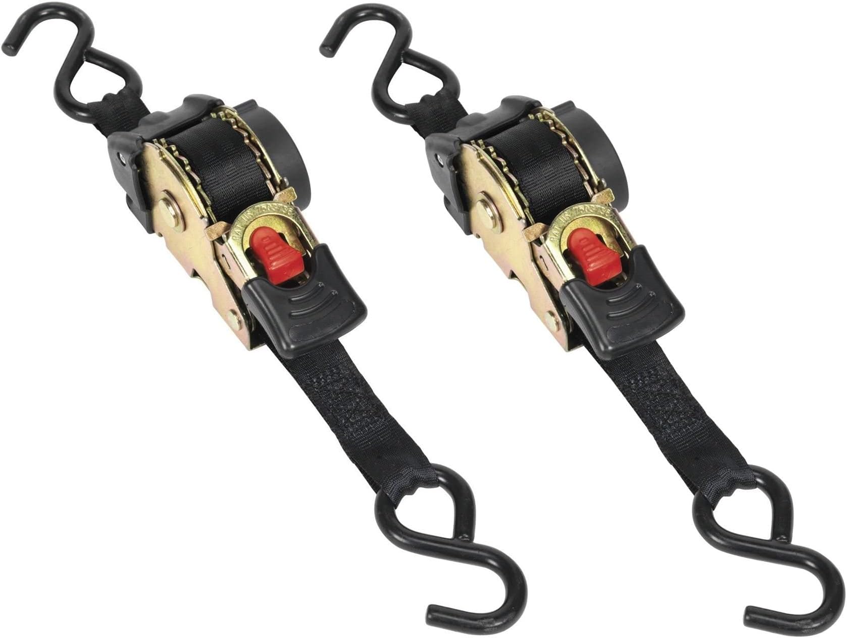 Sealey ATD25301 AUTO RETRACT RATCHET TIE DOWN STRAP 25MM X 3 METRE ...