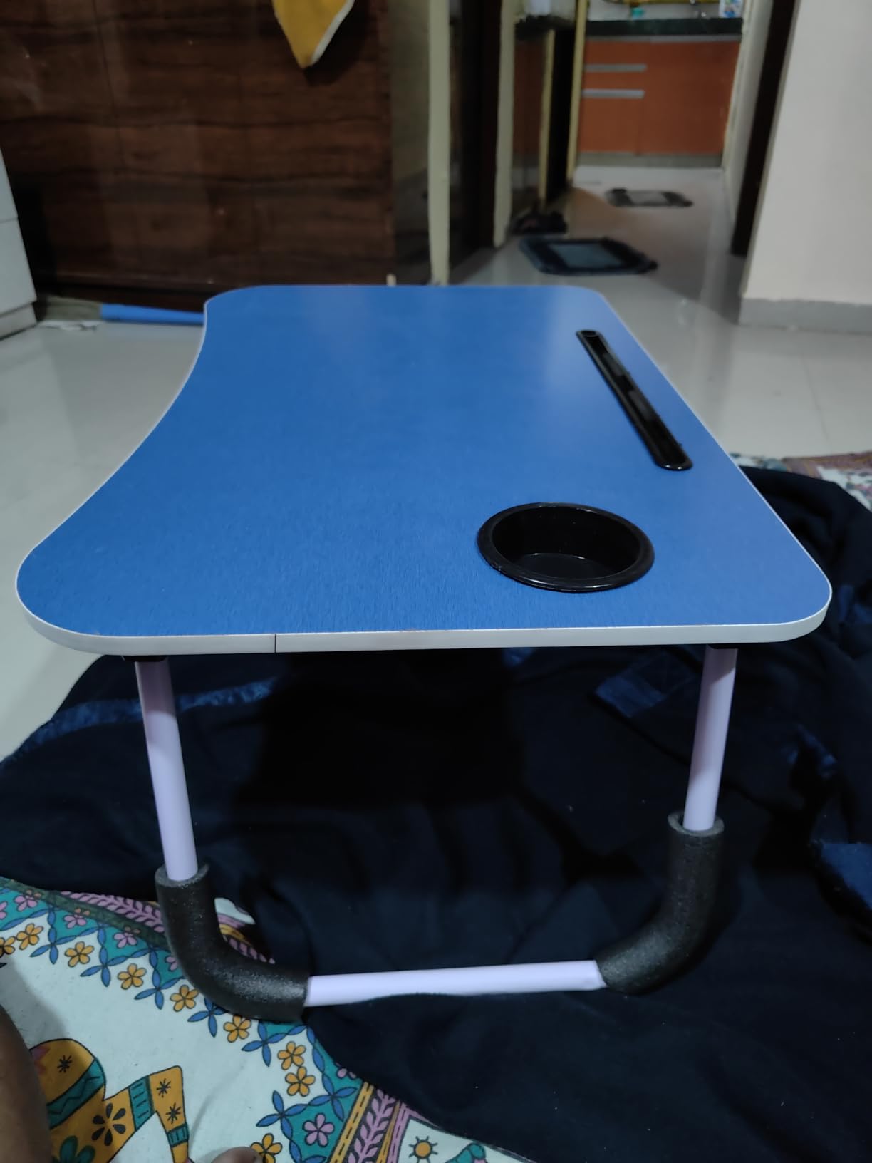 CLTWET Study Table/Bed Table/Foldable and Portable Wooden/Writing Desk ...