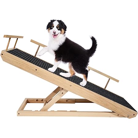 Amazon.com: Chasing Tails Dog Ramp for Bed - Pet Ramp for Small/Large ...