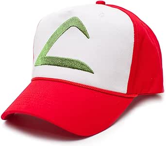 Boné adulto unissex bordado Pokémon Ash Ketchum - tamanho único ...