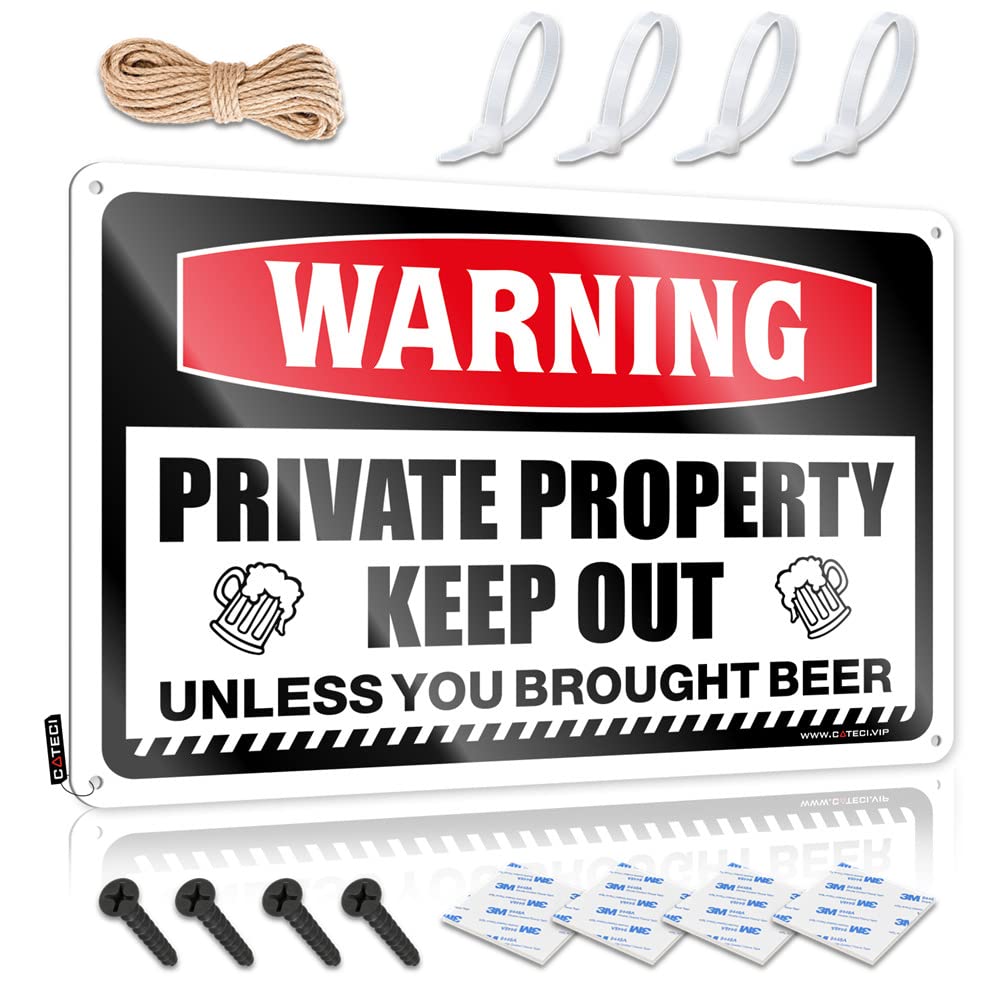 Funny Keep Out Signs