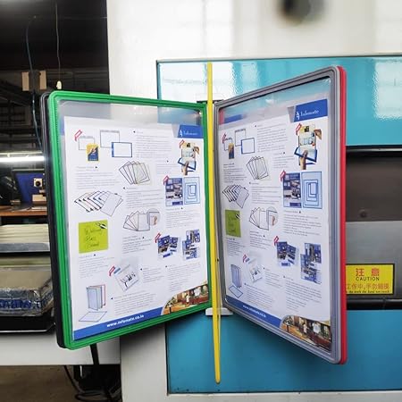 Infomate Wall Unit Folder A4 with 10 Folders (Mixed) - Wall Hanging ...