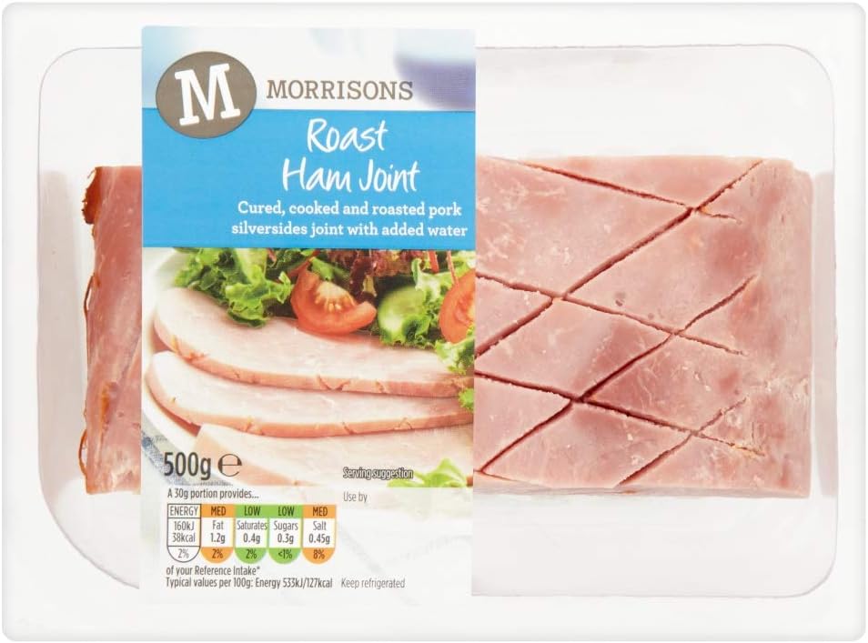 Morrisons Roast Ham Joint, 500g : Amazon.co.uk: Grocery